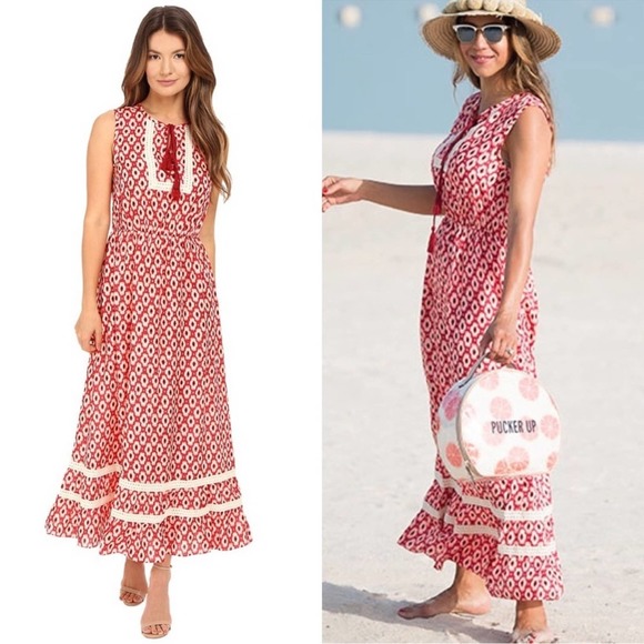 kate spade | Dresses | Kate Spade Posy Ikat Patio Dress Flights Of ...
